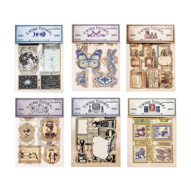 Vintage Pictorial Sticker for Scrapbooking and Junk Journal – ViVi ...