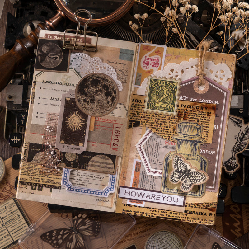 Vintage Pictorial Sticker for Scrapbooking and Junk Journal – ViVi ...