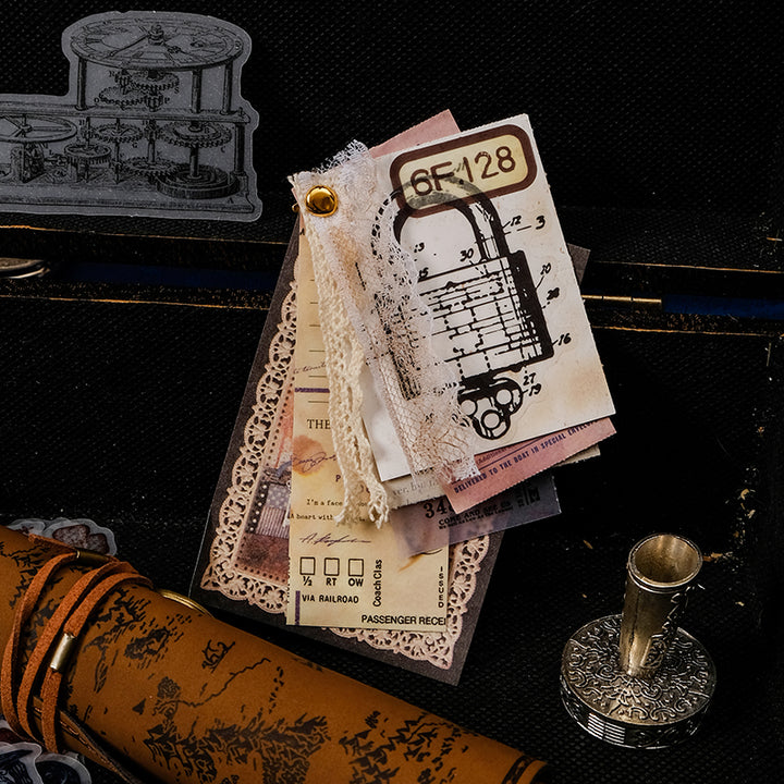 Vintage Vellum Stickers 80PCS for Scrapbook and Junk Journal – ViVi ...