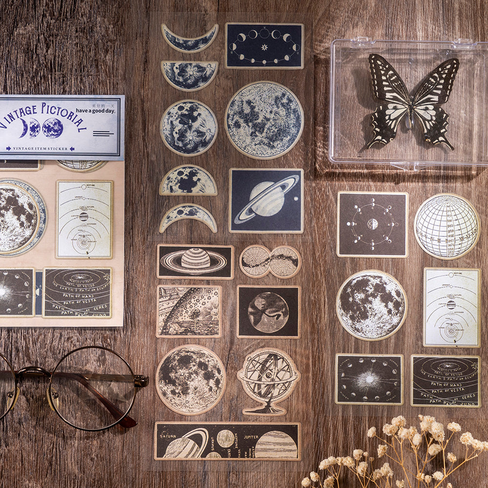 Vintage Pictorial Sticker for Scrapbooking and Junk Journal – ViVi ...