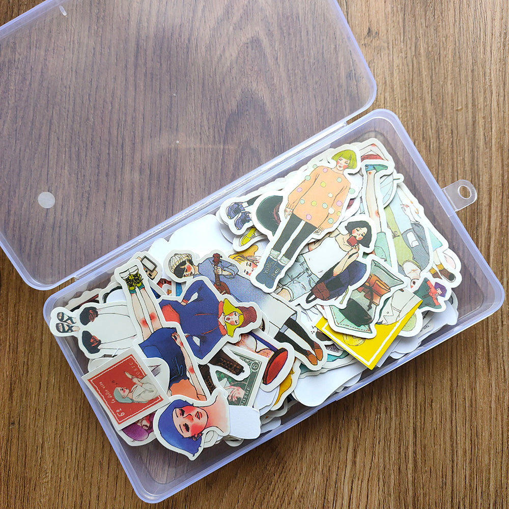 Women Stickers for Art Journal and Scrapbooking – ViVi Stationery